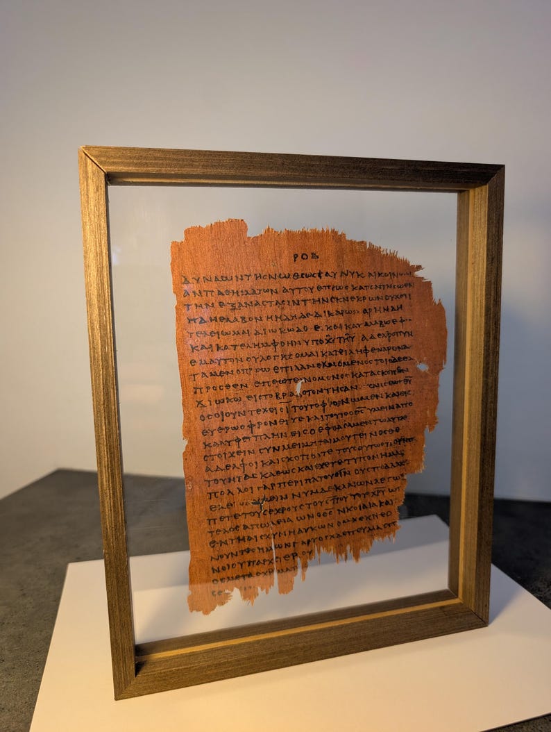2 CORINTHIANS | Replica • Papyrus 46. AD 225 |pauline Epistles Replica ...