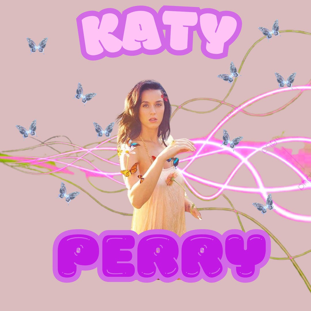 Katy Perry T-shirt Design, Katy Perry PNG File, Katy Perry Instant ...