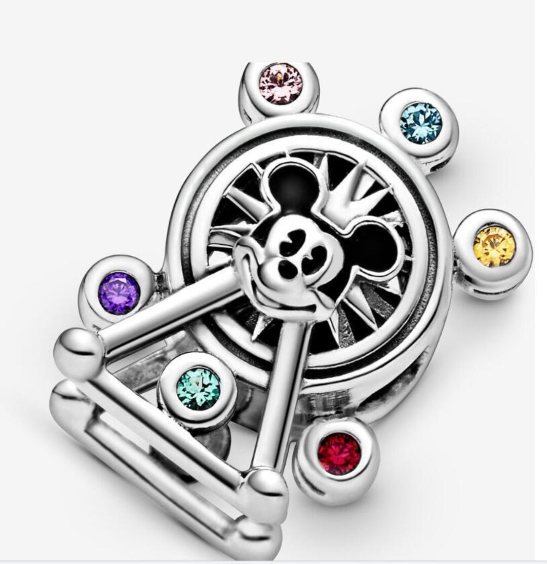 Pandora Mickey Mouse Favorite Attraction Fun Ferris Wheel Charm - Etsy