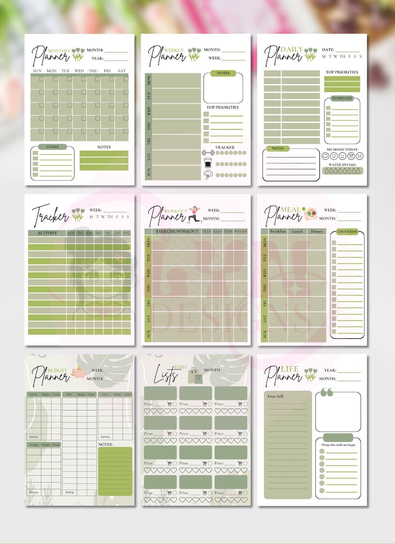 Planificador de clases imprimible para docentes, registro de asistencia ...