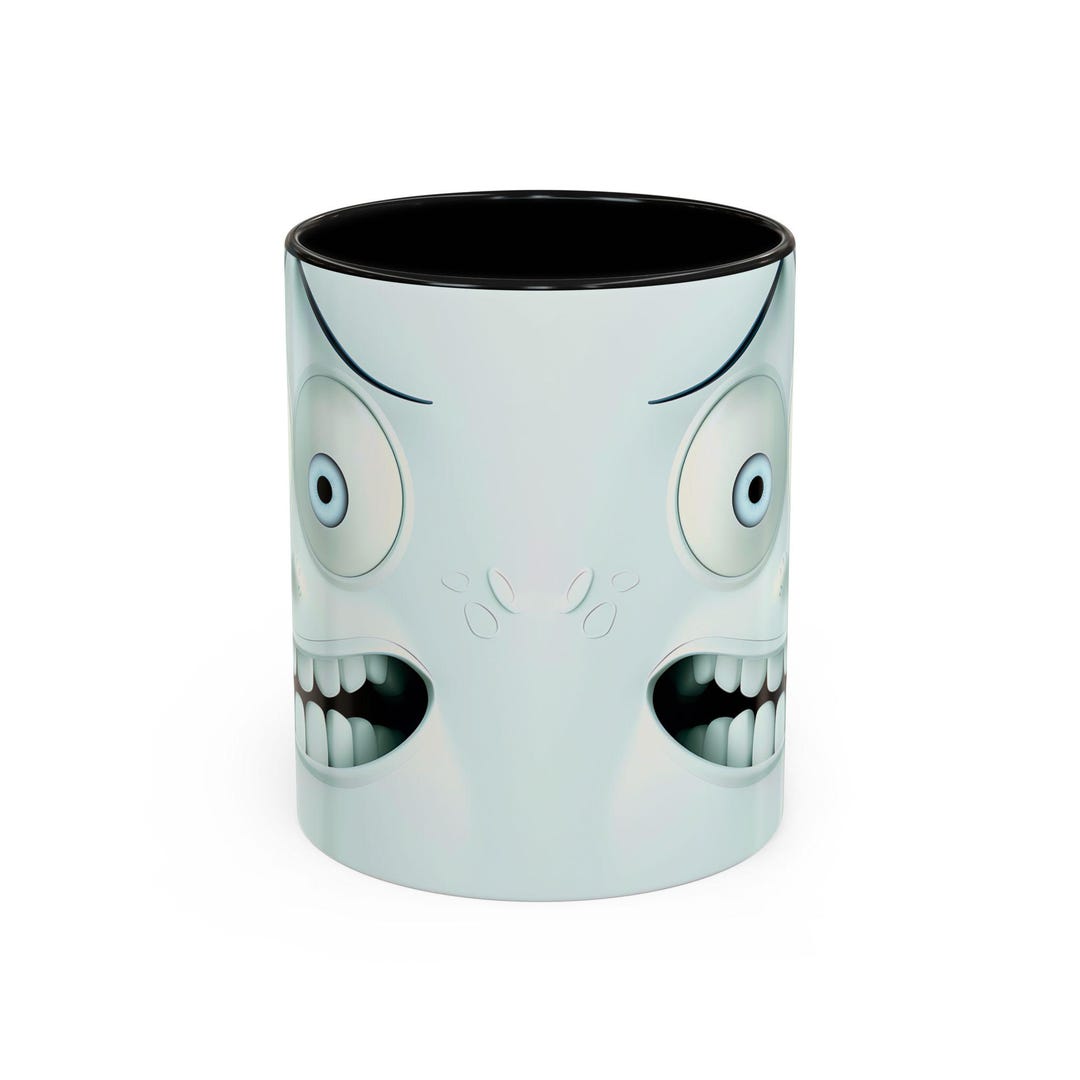 Goofy Reaction Face Ceramic Coffee Mug - Etsy