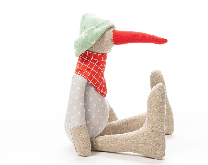 Handmade Bird, Stuffed Animal Toy, Unique Gifts for Baby, Soft Bird ...