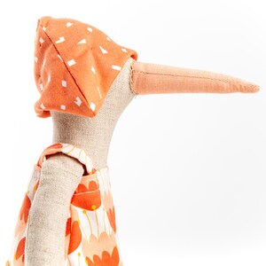 Doll for Girl Bird Doll Handmade Fabric Doll Doll Plush - Etsy