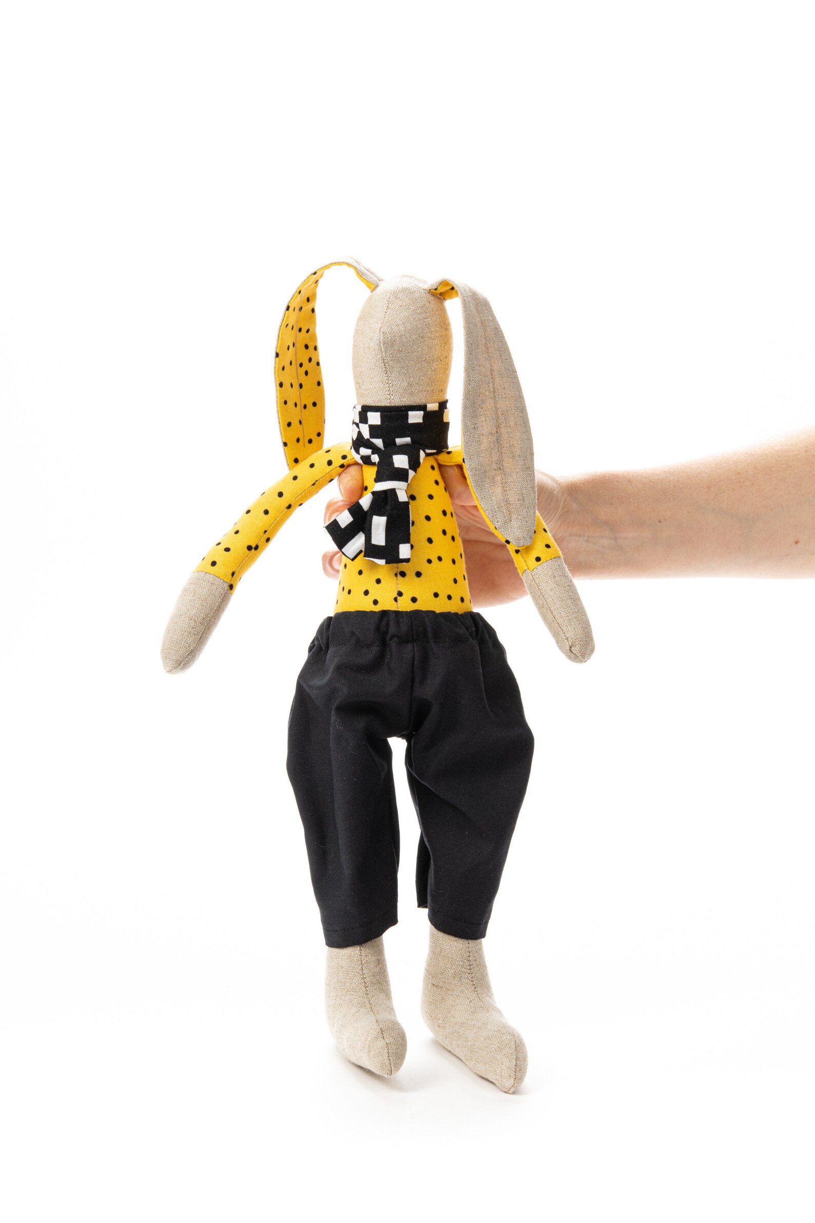 Doll Toy Stuffed Animal Handmade Rabbit Plush Bunny Rabbit - Etsy