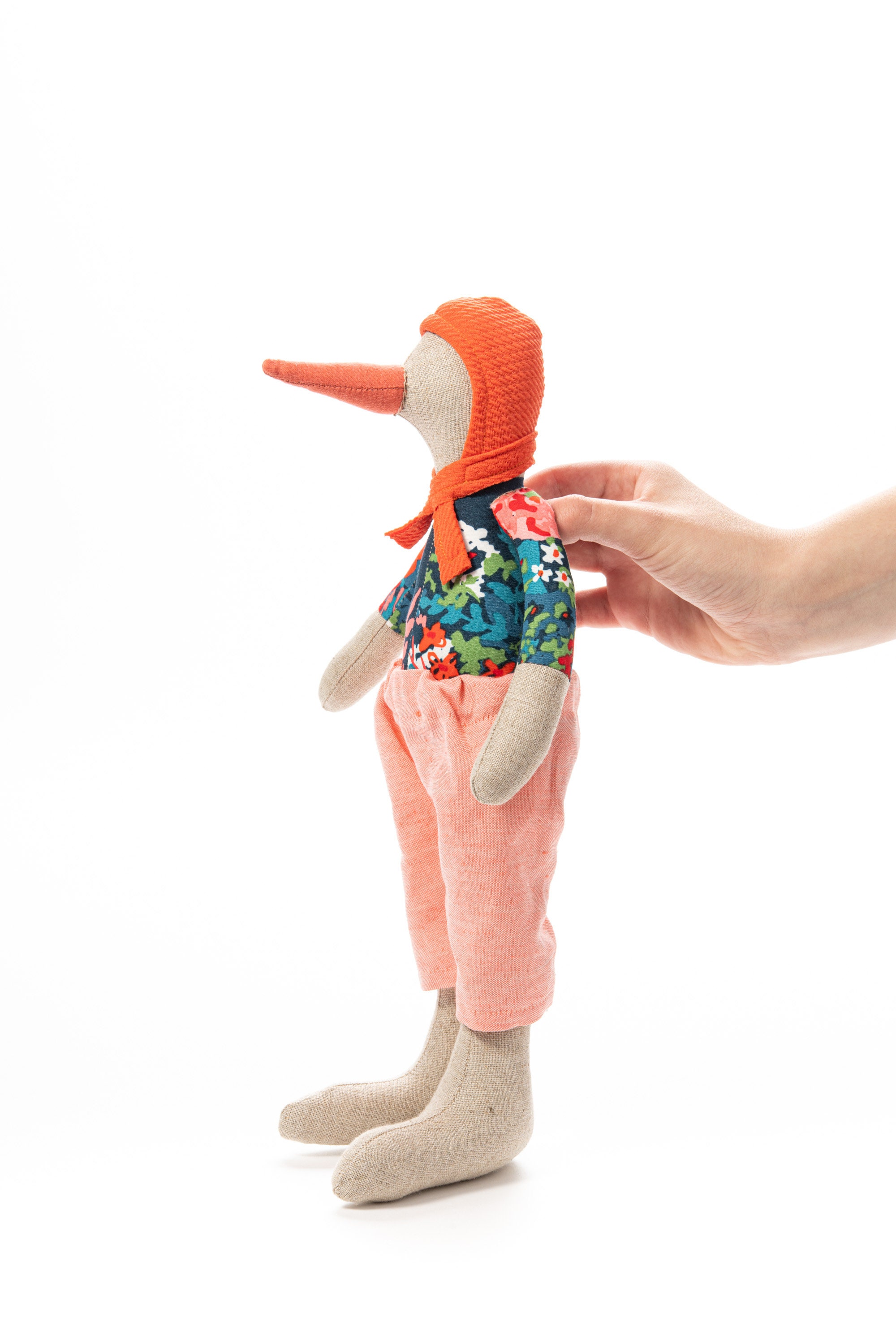 Handmade Bird Baby Room Décor Art Doll Rag Dolls Textile | Etsy