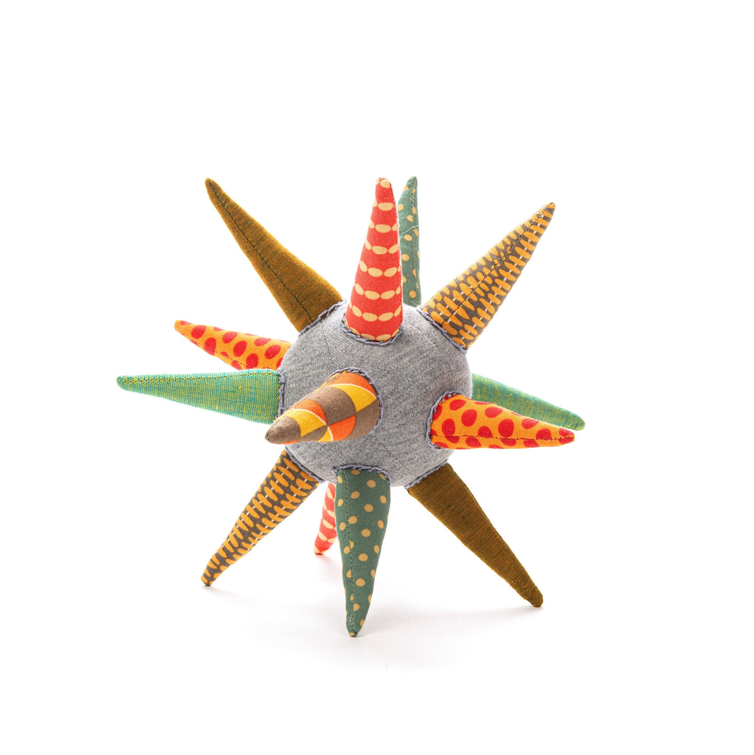 Teething toy Fabric Ball Star toy Quiet toy Baby shower | Etsy