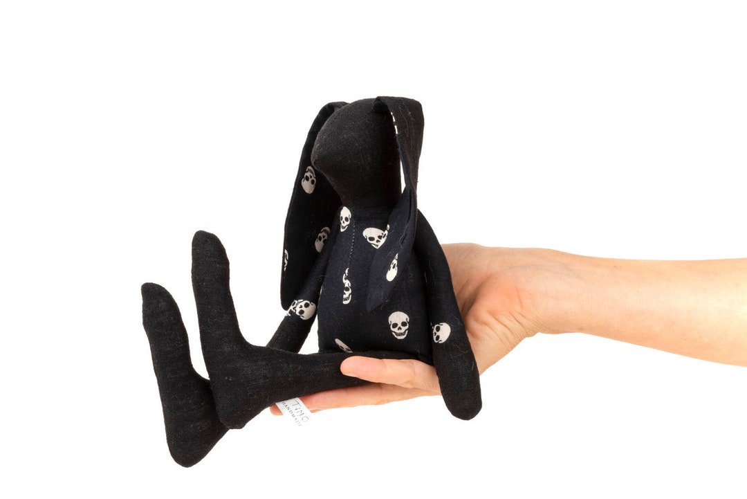Doll Toy Black Doll Stuffed Animal Rabbit Doll Handmade - Etsy