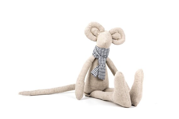 Handmade Mouse Doll Gift for Kids - Etsy