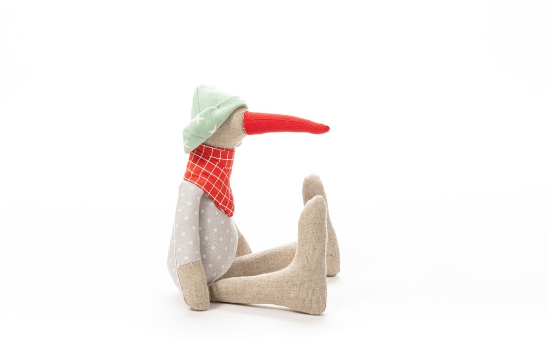 Handmade Bird, Stuffed Animal Toy, Unique Gifts for Baby, Soft Bird ...