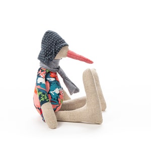 Handmade Bird Baby Room Décor Art Doll Rag Dolls Textile - Etsy