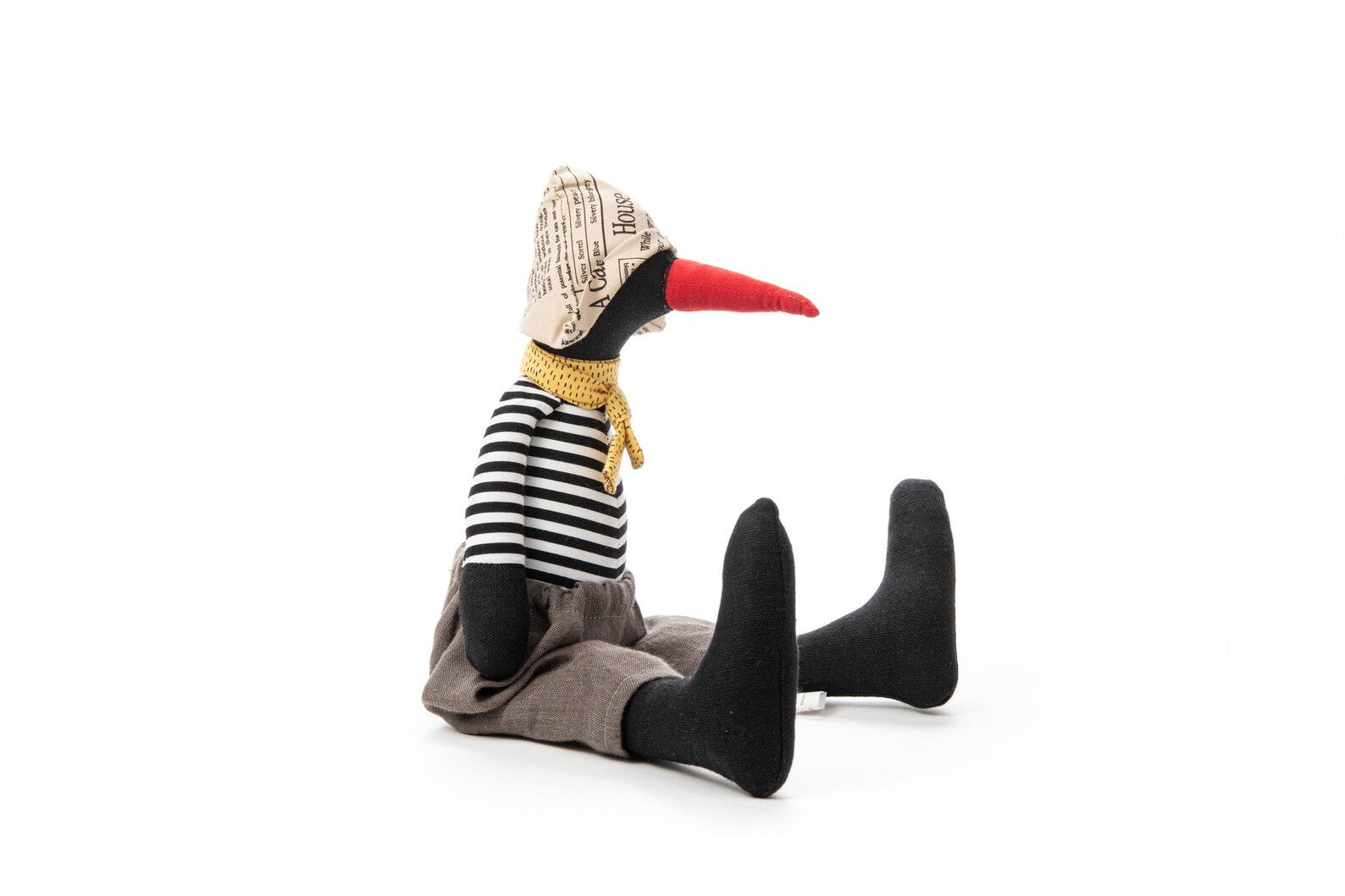 Baby Shower Gift Bird Doll Fabric Doll Handmade Doll Eco | Etsy