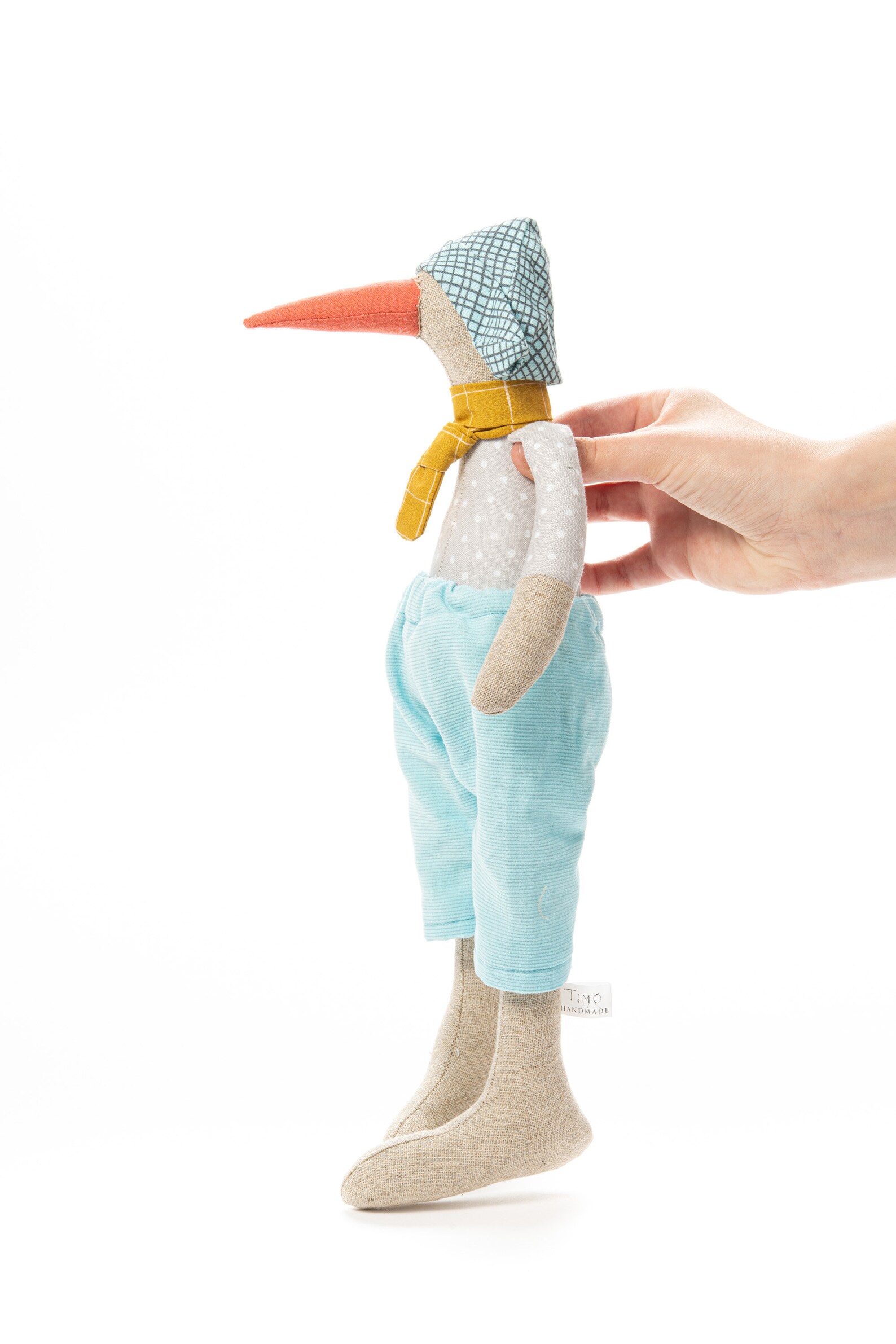 Handmade Bird Stuffed Animal Toy Unique Gifts for Baby Soft | Etsy