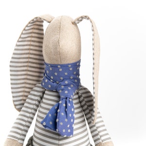 Baby Gift Rabbit Handmade Doll Stuffed Toy Plush Bunny - Etsy