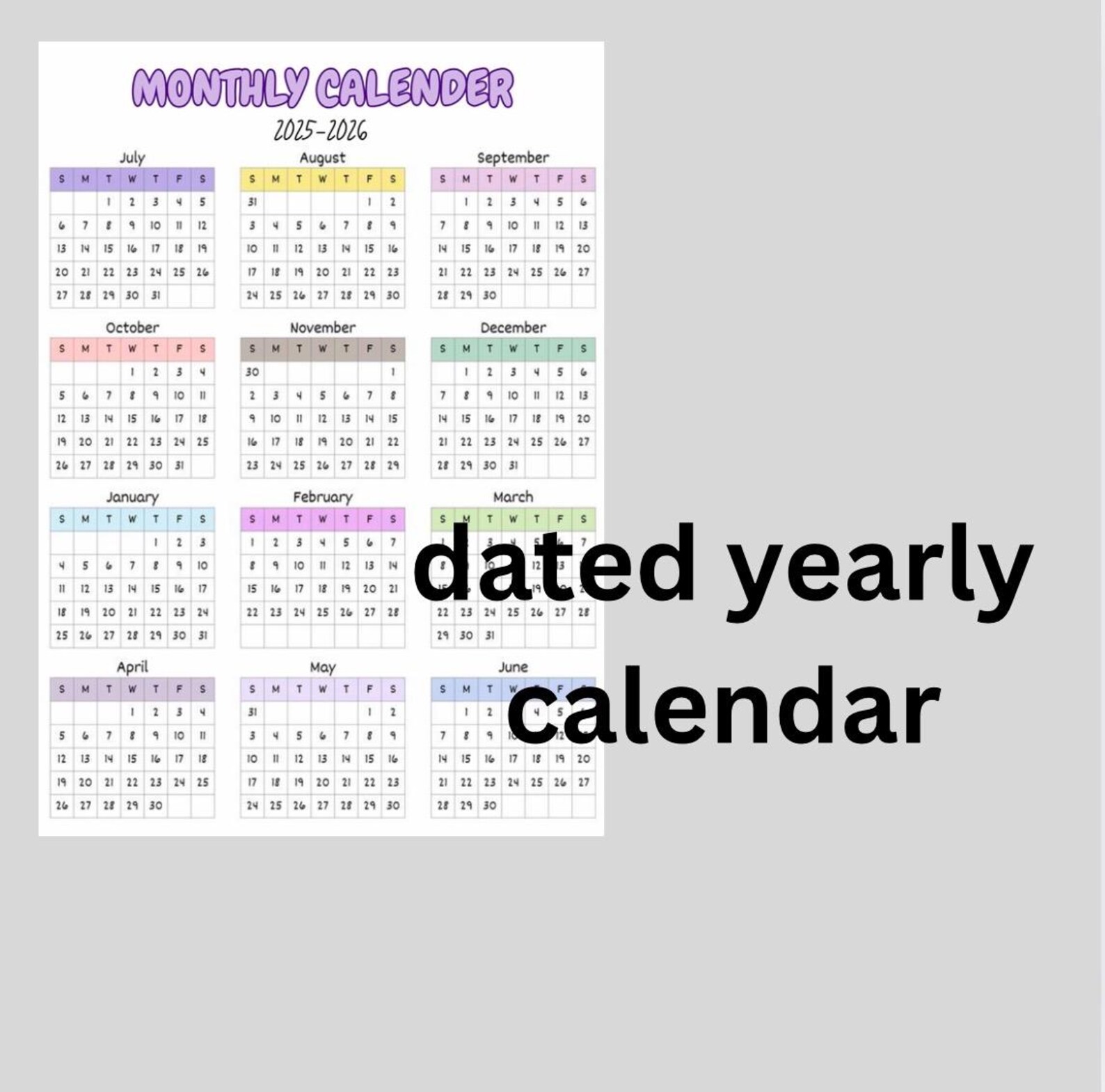 2025-2026 Editable School Planner | Student Academic Canva Template ...