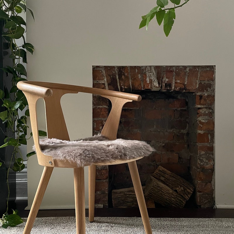 Sheepskin Chair Pad - Etsy