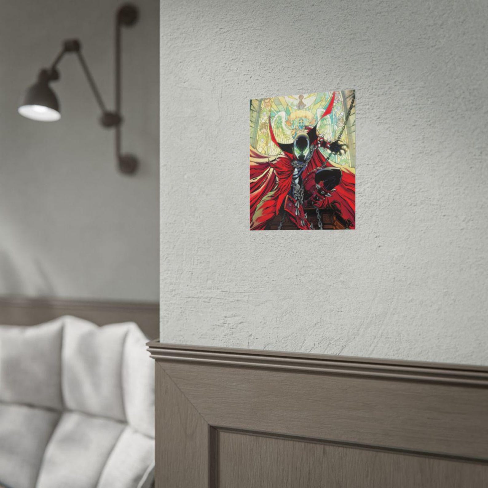 Spawn Art Rolled Posters, Comic Wall Decor, Unique Artwork for Fans ...