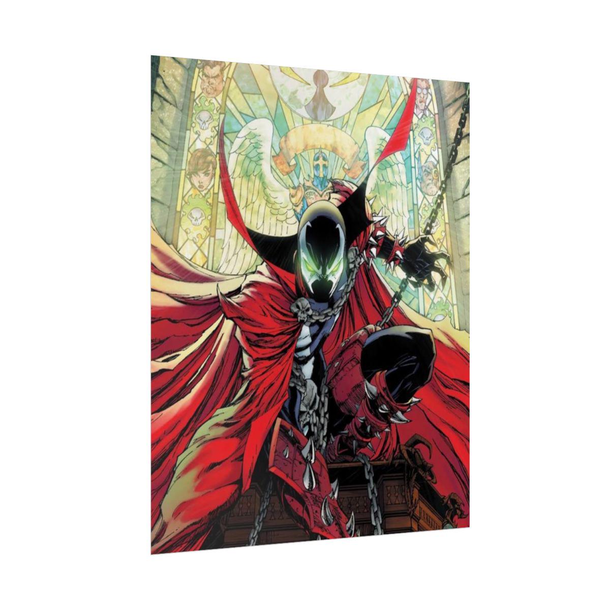 Spawn Art Rolled Posters, Comic Wall Decor, Unique Artwork for Fans ...
