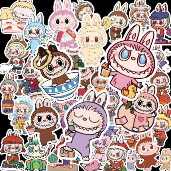 Labubu Stickers - Etsy
