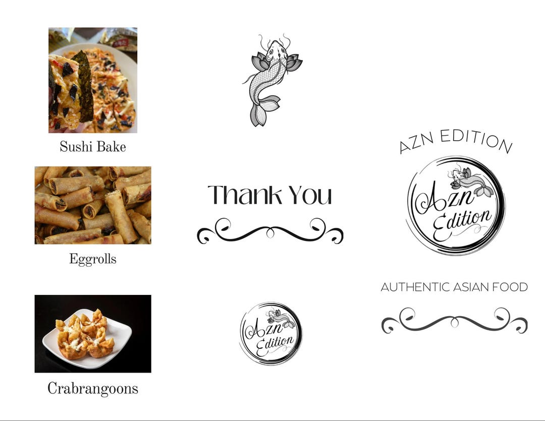 Editable Restaurant Pamphlet - Canva Pro - Etsy