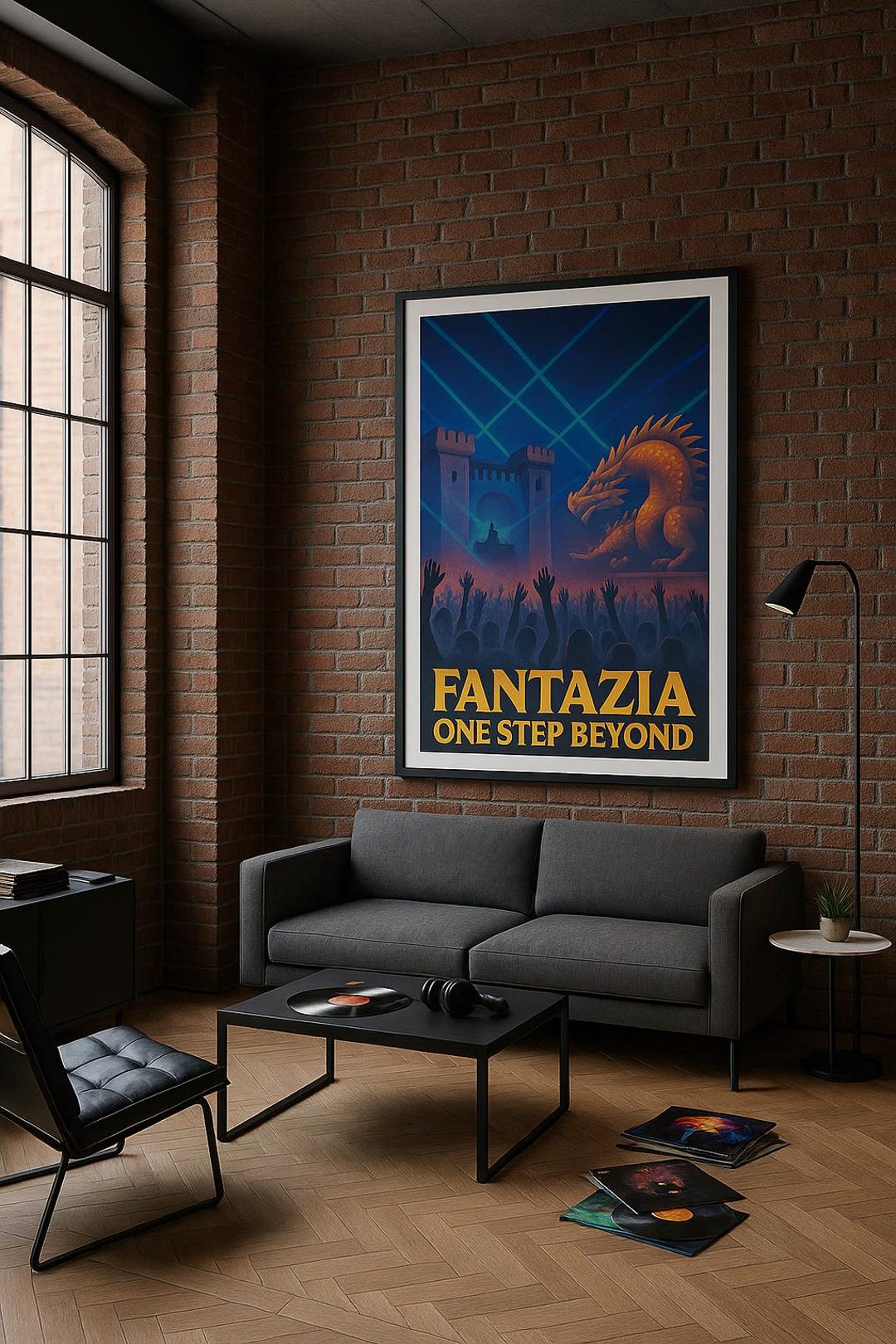 Limited Edition Fantazia “one Step Beyond” Rave Poster - 1992 Castle ...