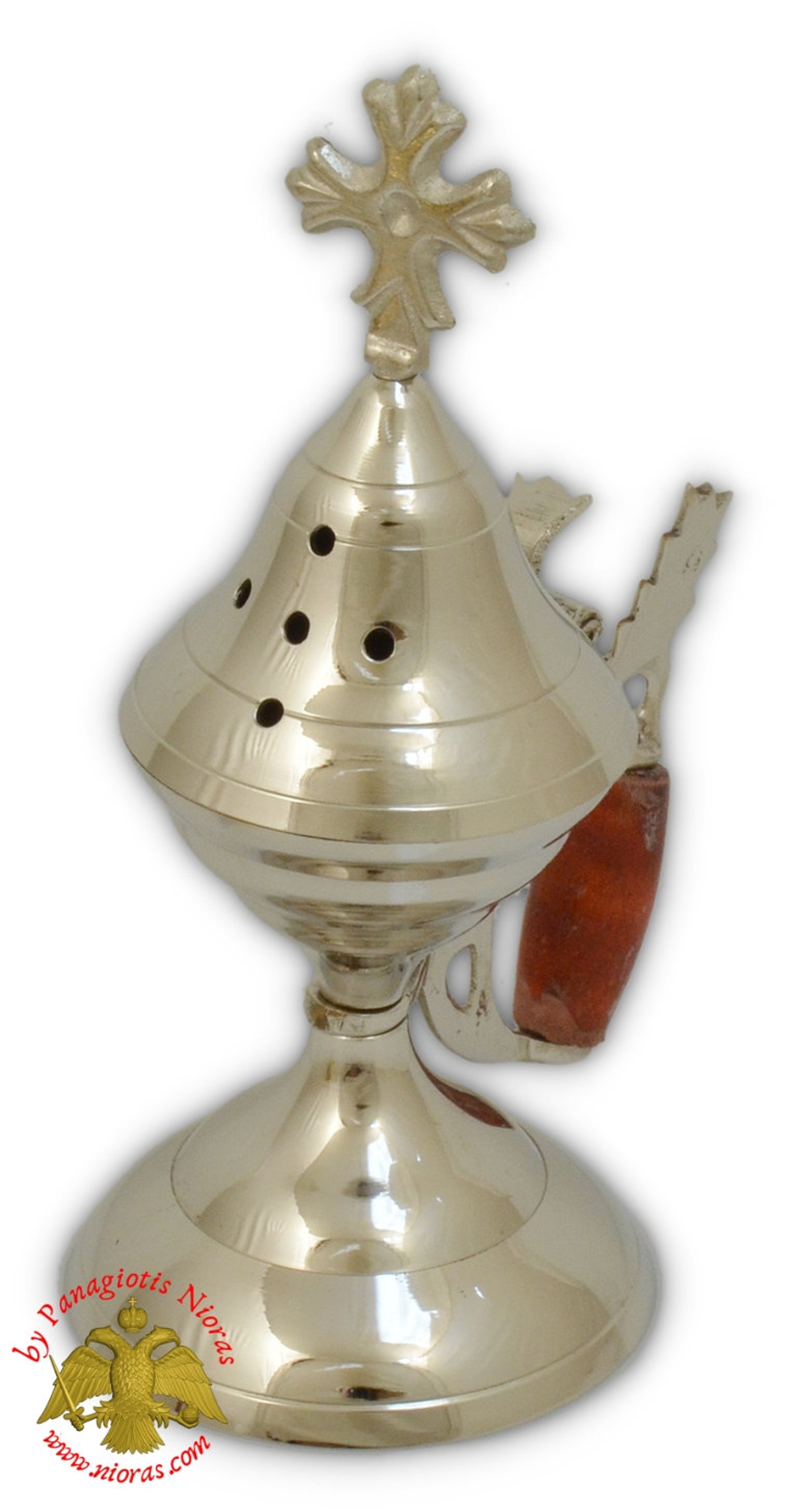 Orthodox Censer From Brass With Wooden Handle 19 Cm - Etsy