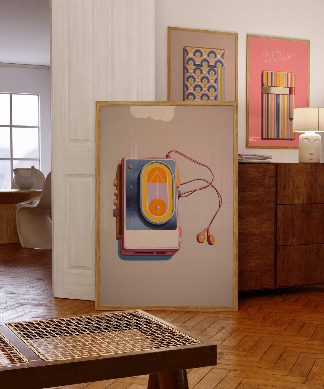 Walkman Art Print – Retro 80s-inspired Music Wall Decor | Instant ...