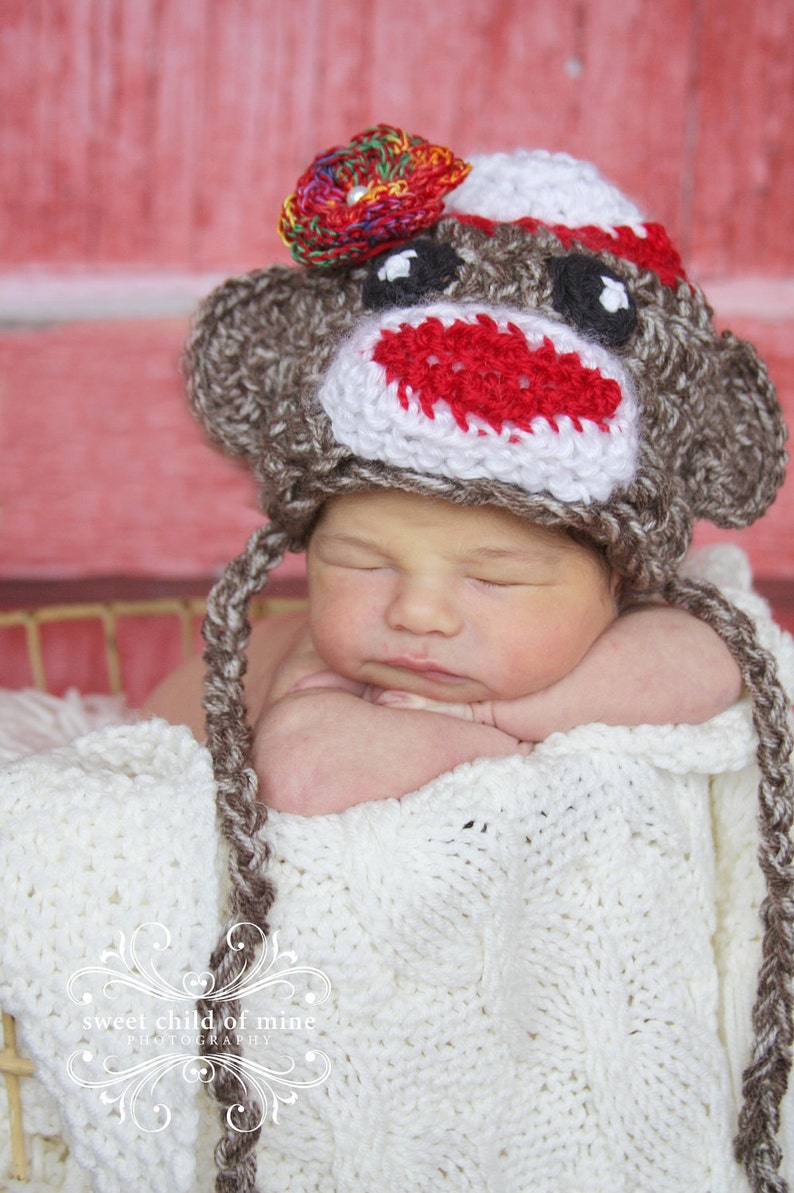 Monkey Around With Me Newborn Hat - Etsy