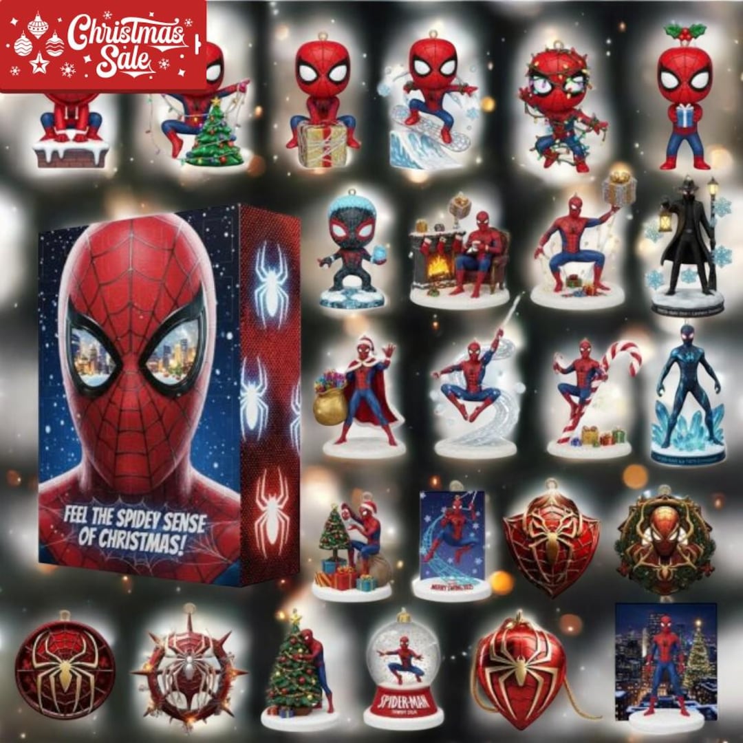 Superhero Advent Calendar 2025 – Action Hero Countdown, Countdown Box ...