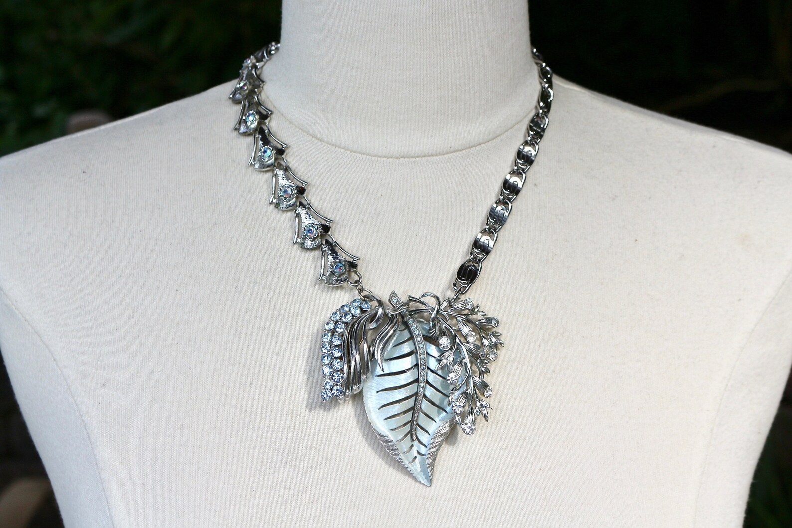 Reclaimed Vintage Necklace Wedding Necklace Vintage - Etsy