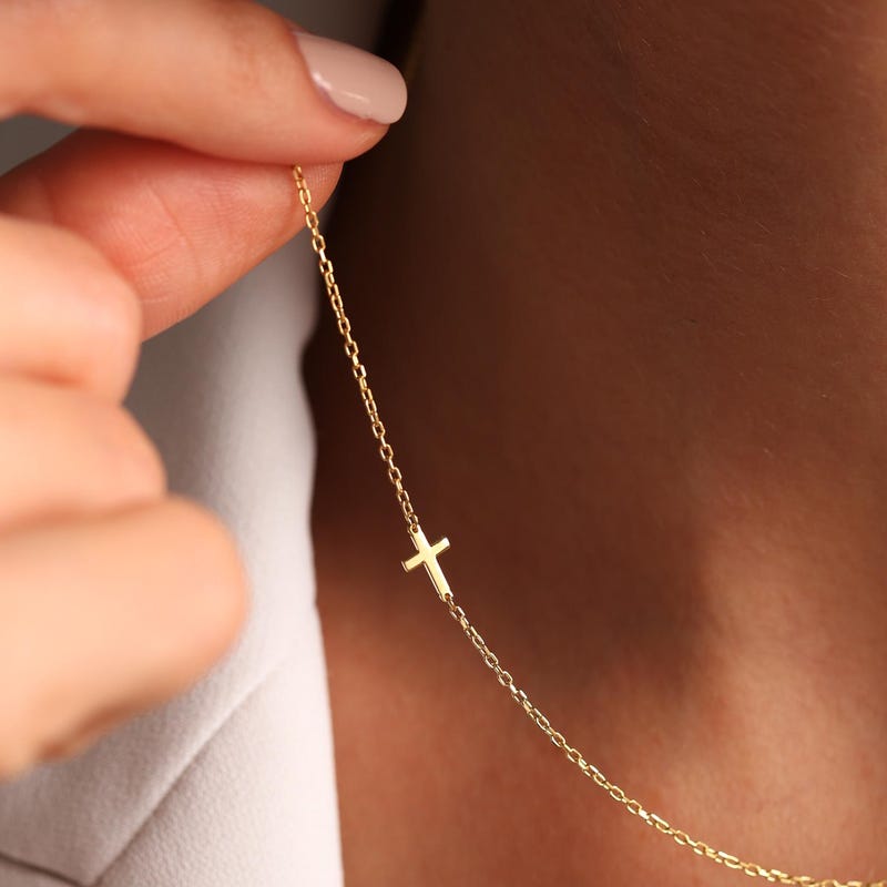 Sideways Cross - Etsy