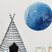 Blue Moon, Wall Art Full Moon. Moon Poster. Moon Print. Full Moon ...