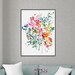 Silver Moon Print Full Moon Poster Art Wall Decor Watercolor Painting ...