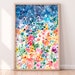 Floral Stardust Art Print | Celestial Landscape of Flowers | Nursery ...