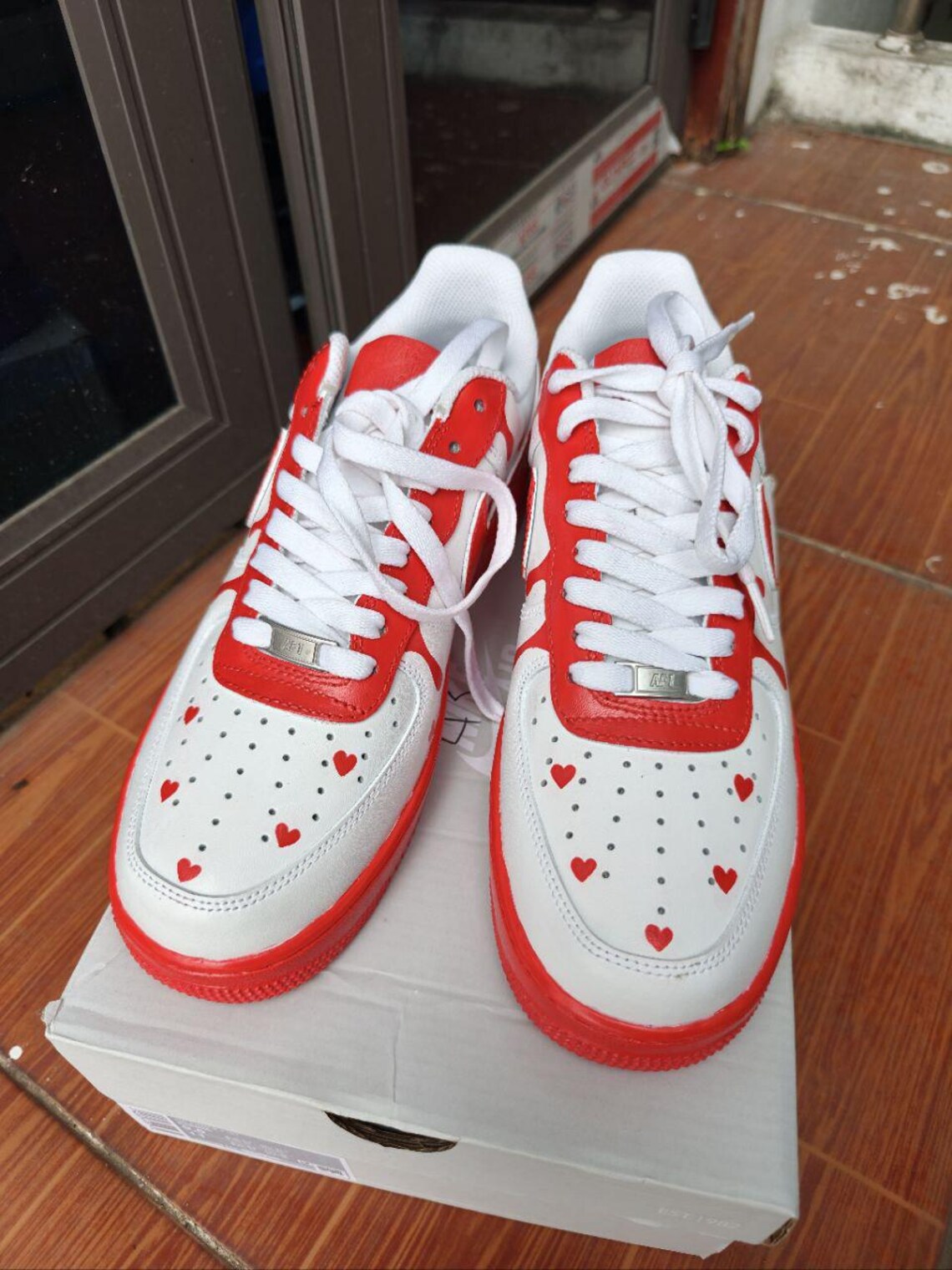 Custom Hand-painted Drip Air Force 1 Sneakers: Personalized AF1 Shoes ...