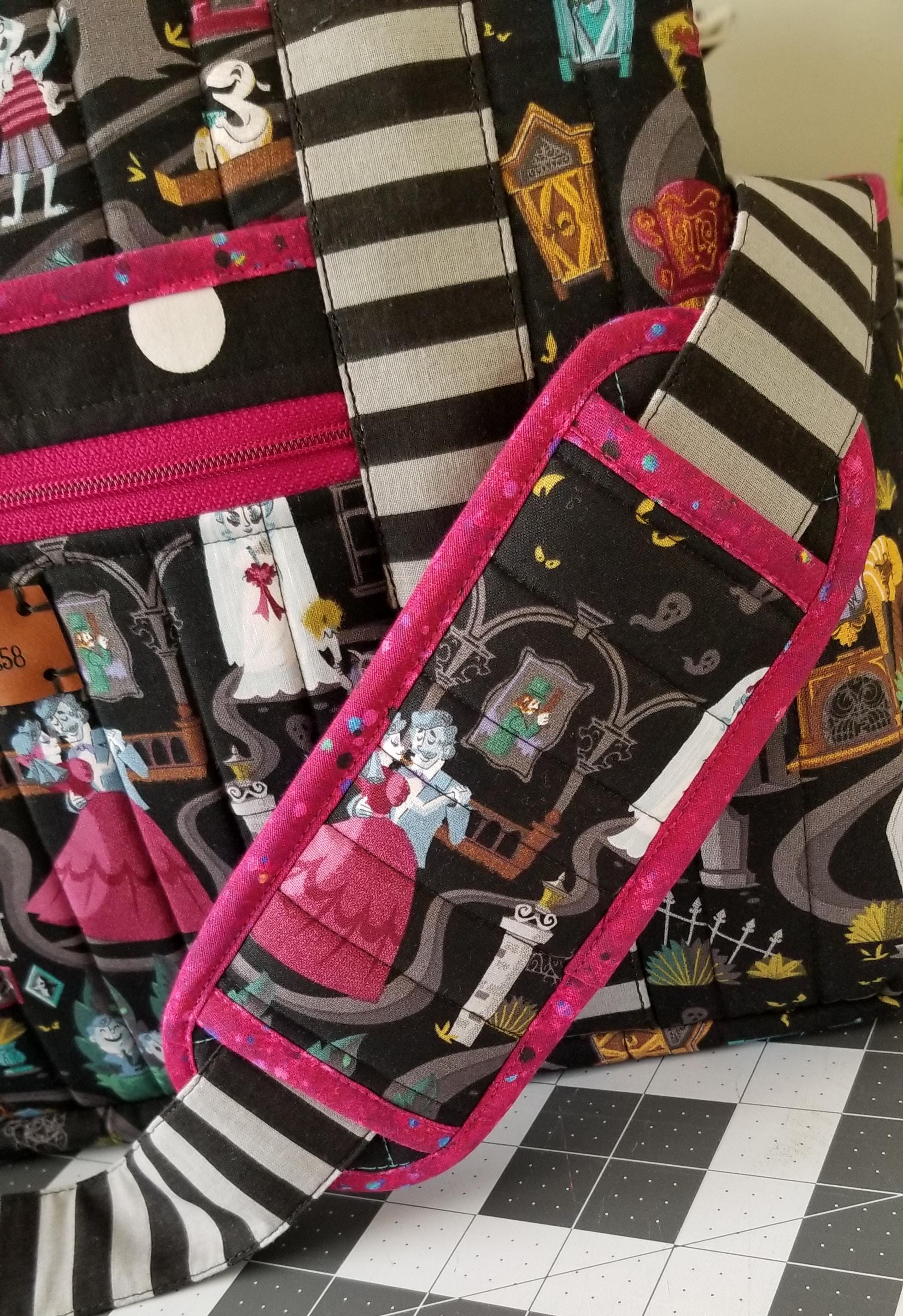 Haunted Mansion Bag/quilted Cotton Travel Bag/overnight Bag/carry-on ...
