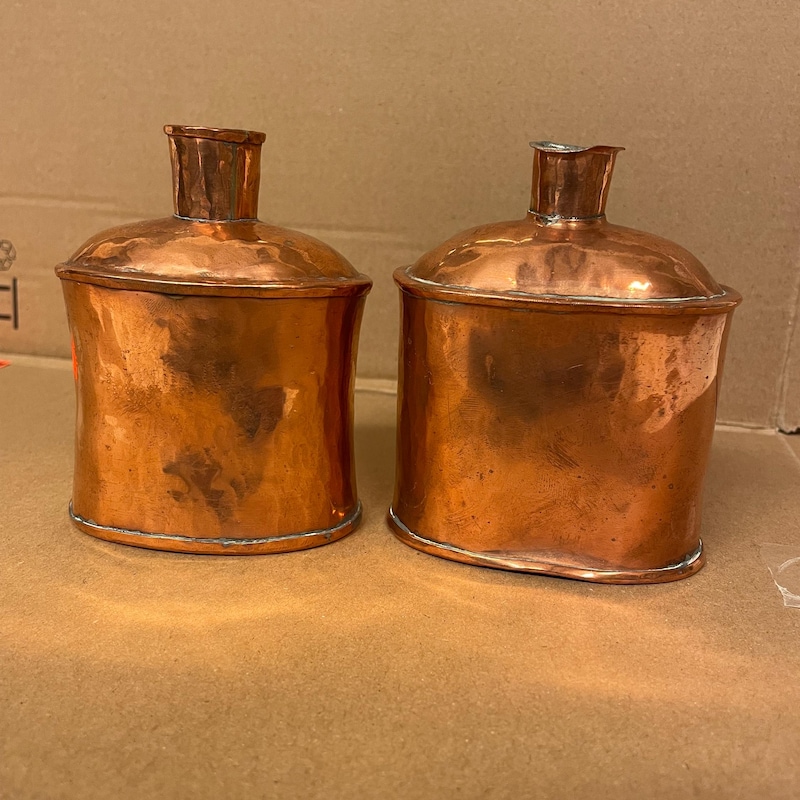 Copper Flask - Etsy
