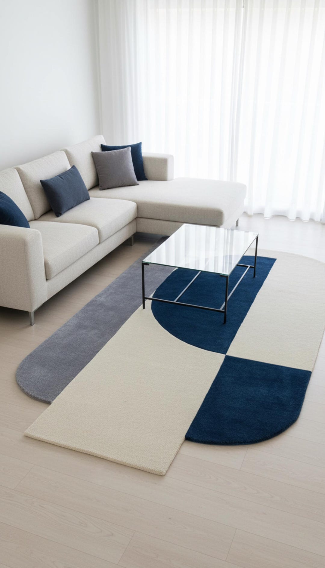 Handmade Irregular Shape Carpet - Etsy