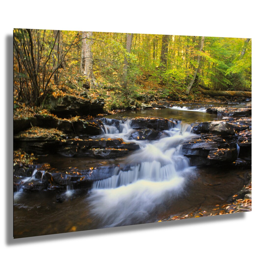 Waterfalls in the Pocono Mountains Pa, Fall Foliage - Etsy