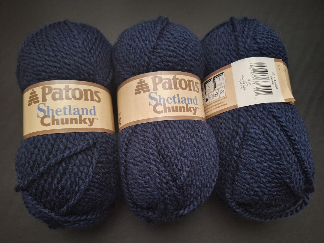 Patons Shetland Chunky Yarn - Etsy