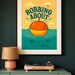 Bobbing About - Fishing Float Digital Print - Whimsical Nautical Wall ...