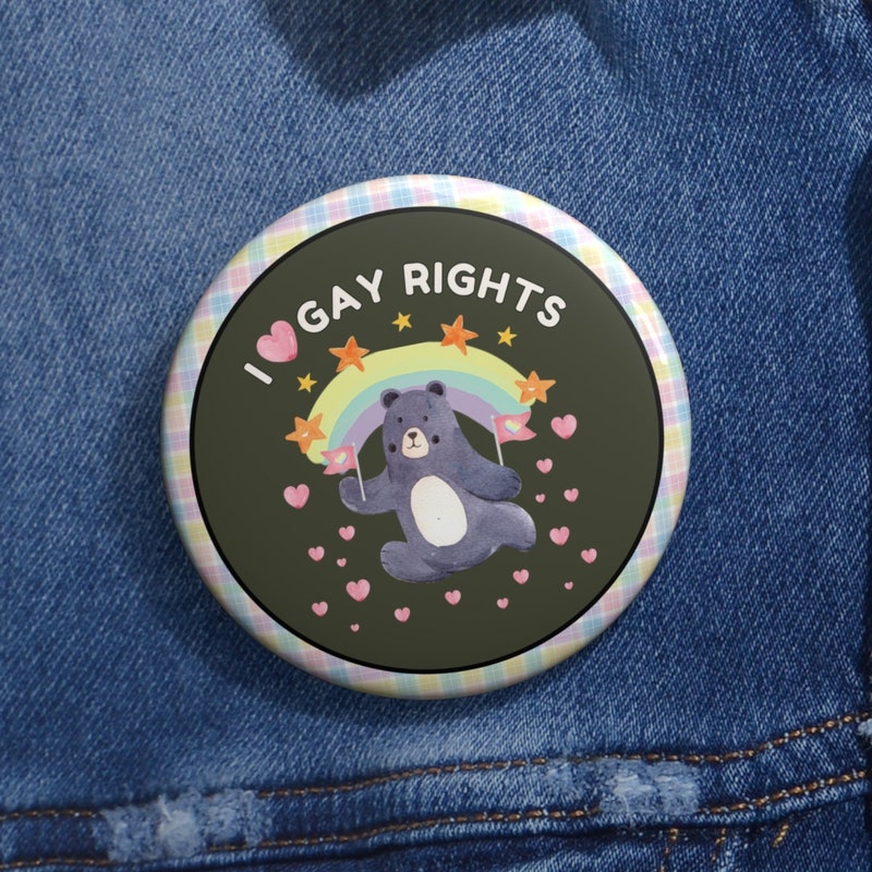 Gay 90s Button - Etsy