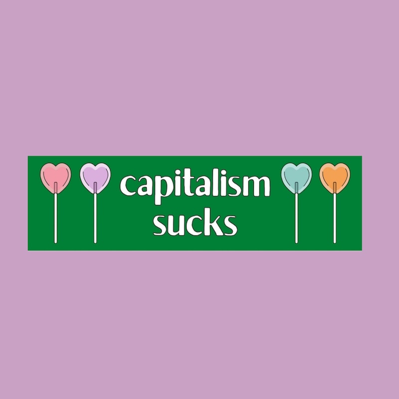 Anti Capitalist - Etsy