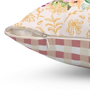 Cottagecore Raccoon Pillow With Flowers: Raccoon With Flower Crown ...