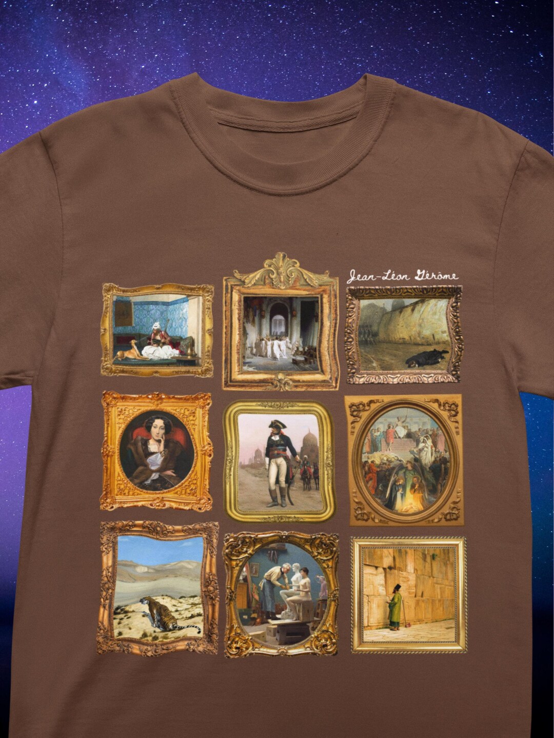 Jean-léon Gérôme Art History Tee Shirt, French Academism Art History ...