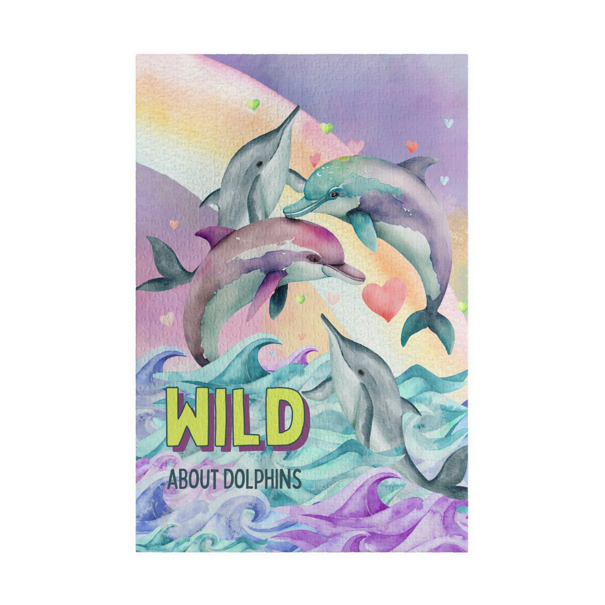 90s Notebook With Dolphins