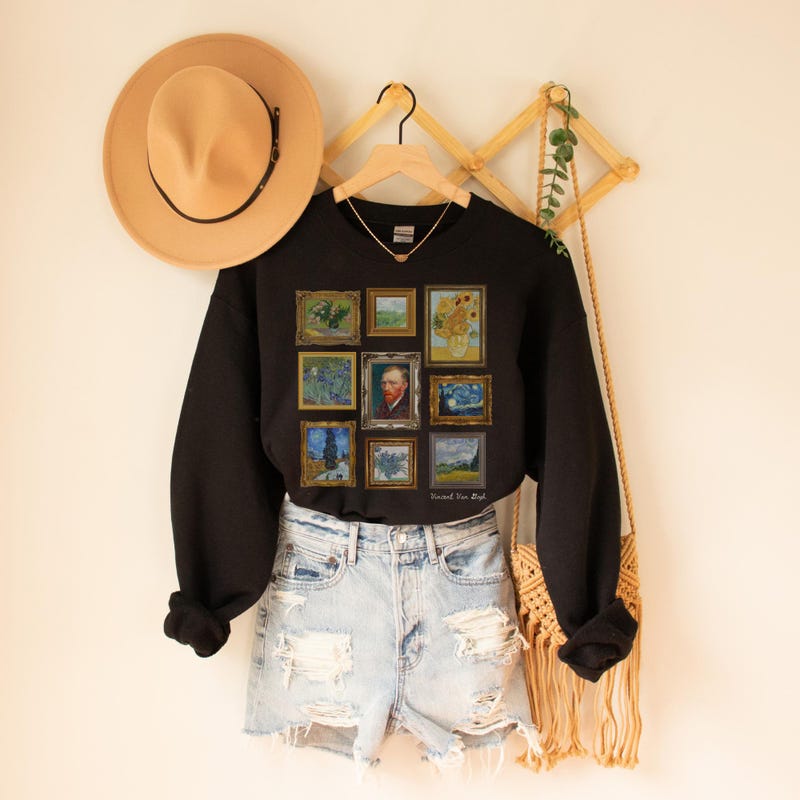 Artist Theme Sweatshirt - Etsy UK