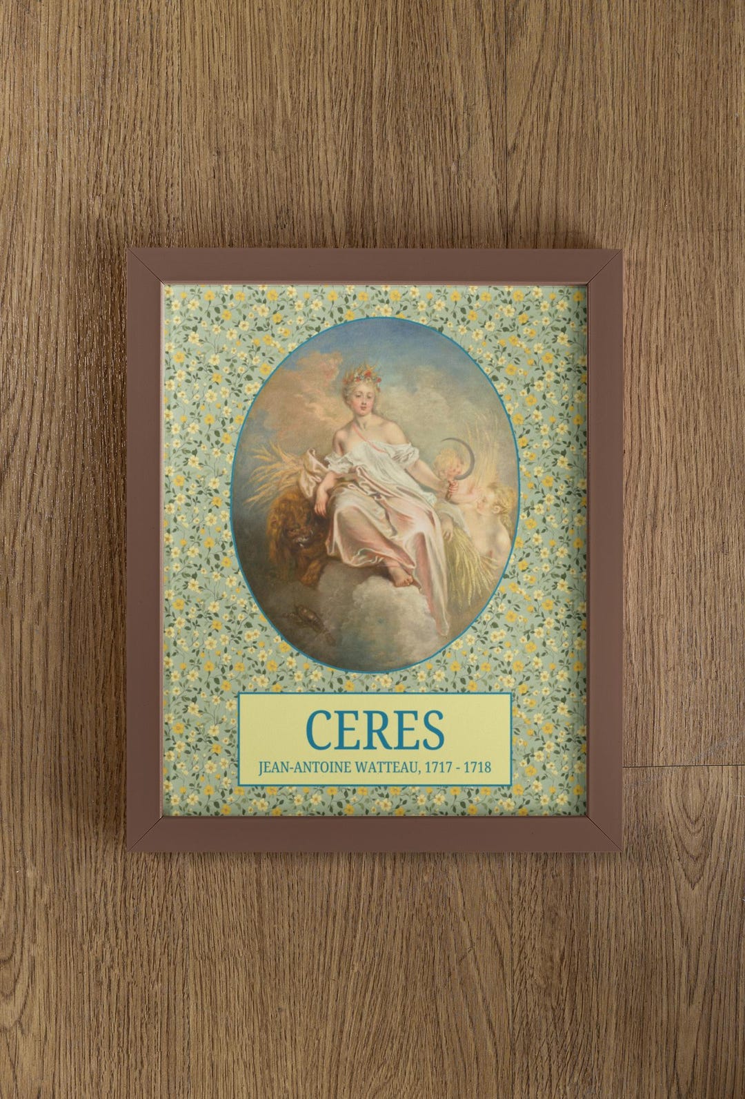 Ceres (summer) by Jean-antoine Watteau, 18th Century European Art ...