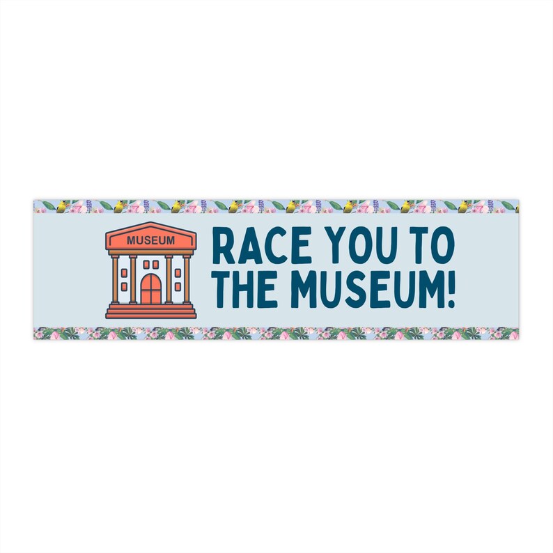 History Lover Bumper Sticker for History Buff or Art History Professor ...