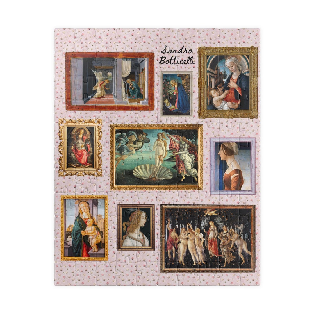 Sandro Botticelli Art History Puzzle for History Professor, Social ...