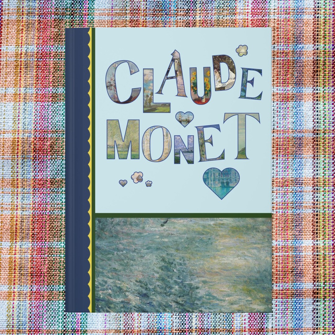 Claude Monet Art History Notebook With Famous Paintings for Friend Who ...